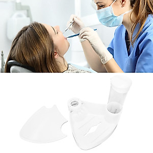 Dental Chair Cup Storage Holder, 3 in 1 Dental Chair Cup Storage Holder with Tissue Box Scaler Tray Parts for Thick Dental Chair