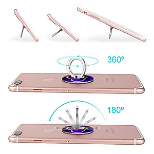 Bonoma Phone Ring Stand, 3 Pack Dog Paws 360 Degree Rotation Finger Grip Stand Holder Compatible with Smartphones and Tablets