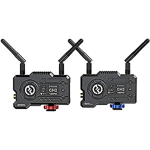 Hollyland Mars 400S PRO Wireless Video Transmission System, 1080P HDMI SDI Transmitter and Receiver, 0.08s Latency, 400ft Range, 8 Channels, 4 APP Monitoring, 3-Way Power Supply, 3 Scene Modes