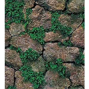 Yancorp 10ft Brick Contact Paper Peel and Stick Wallpaper Self-Adhesive Stone Contact Paper Fireplace Kitchen Backsplash Covers