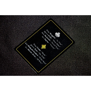 Valkyrie Playing Cards by Gent Supply - Gold, Silver & Black Edition