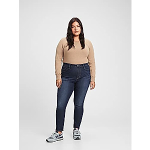 GAP Womens High Rise Favorite Jegging Jeans, Dark Moon, 29 Regular US