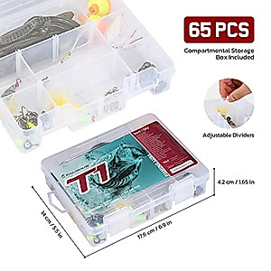 Calamus T1 Telescopic Fishing Rod and Reel Combo, Fishing Gear Set with Fishing Line, Fishing Lures Kit& Accessories and Carrier Bag for Saltwater Freshwater-Casting 6'6''- Moderate Fast- Medium Heavy