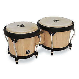 LP ASPIRE Series Wood Bongos Natural LPA601-AW