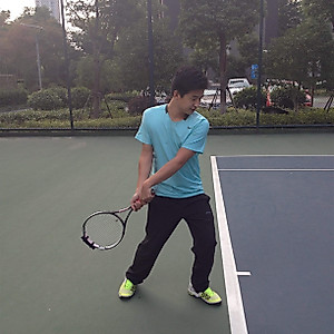 lianth Tennis Racket Weight Training Aid Racquet Weight-Adding Device Tenis Trainer