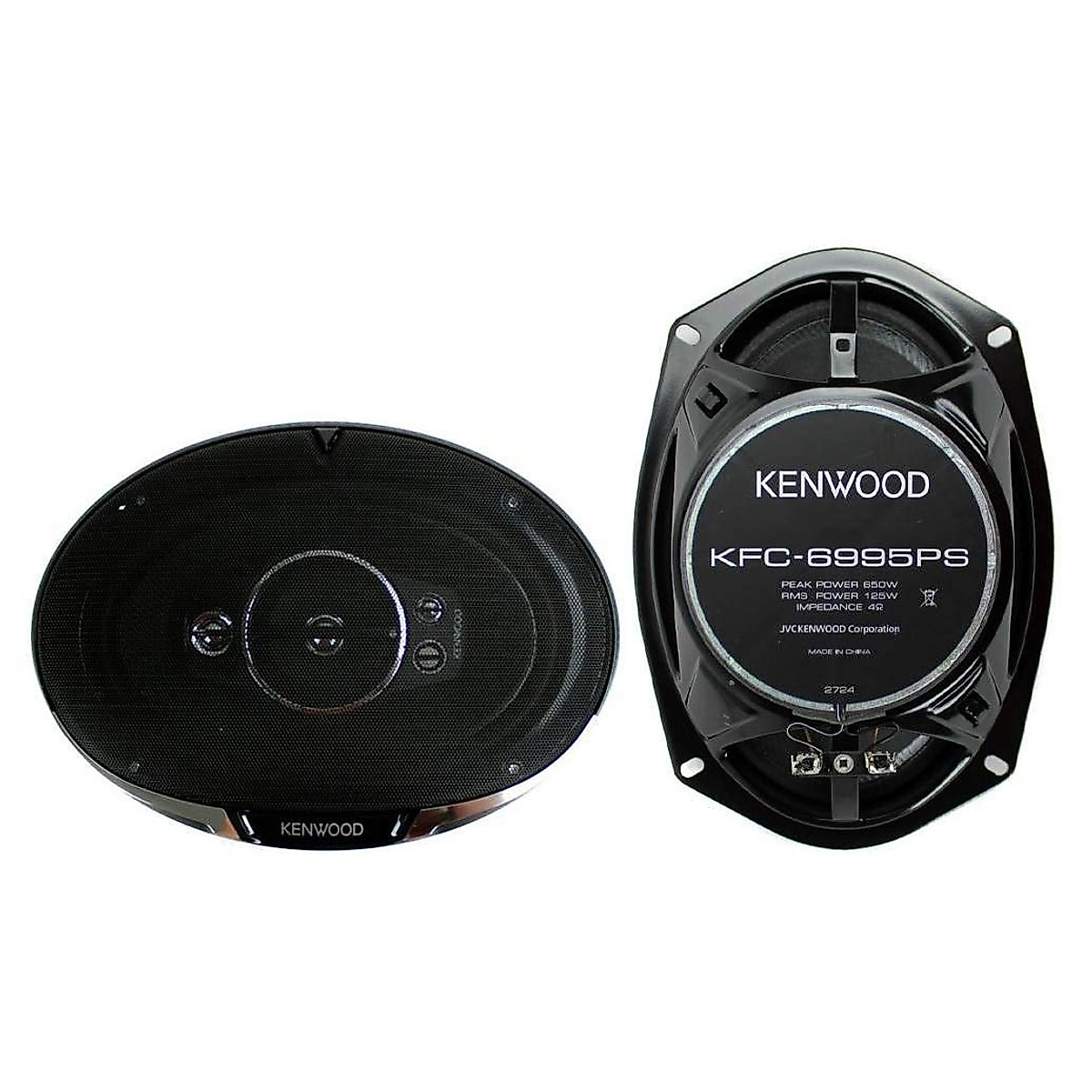 Kenwood KFC-6995PS 125W 6" x 9" 5-Way Performance Series Flush Mount Coaxial Speakers, Set of 2