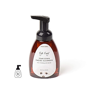 Eye Envy 3 Step Tear Stain Remover Kit for Dogs | Clean, Stain-Free Eyes in 7 Days | Contains: Cleanser 8.45 fl.oz, Wipes 60 Count and Powder 0.5oz | Non-irritating and Natural