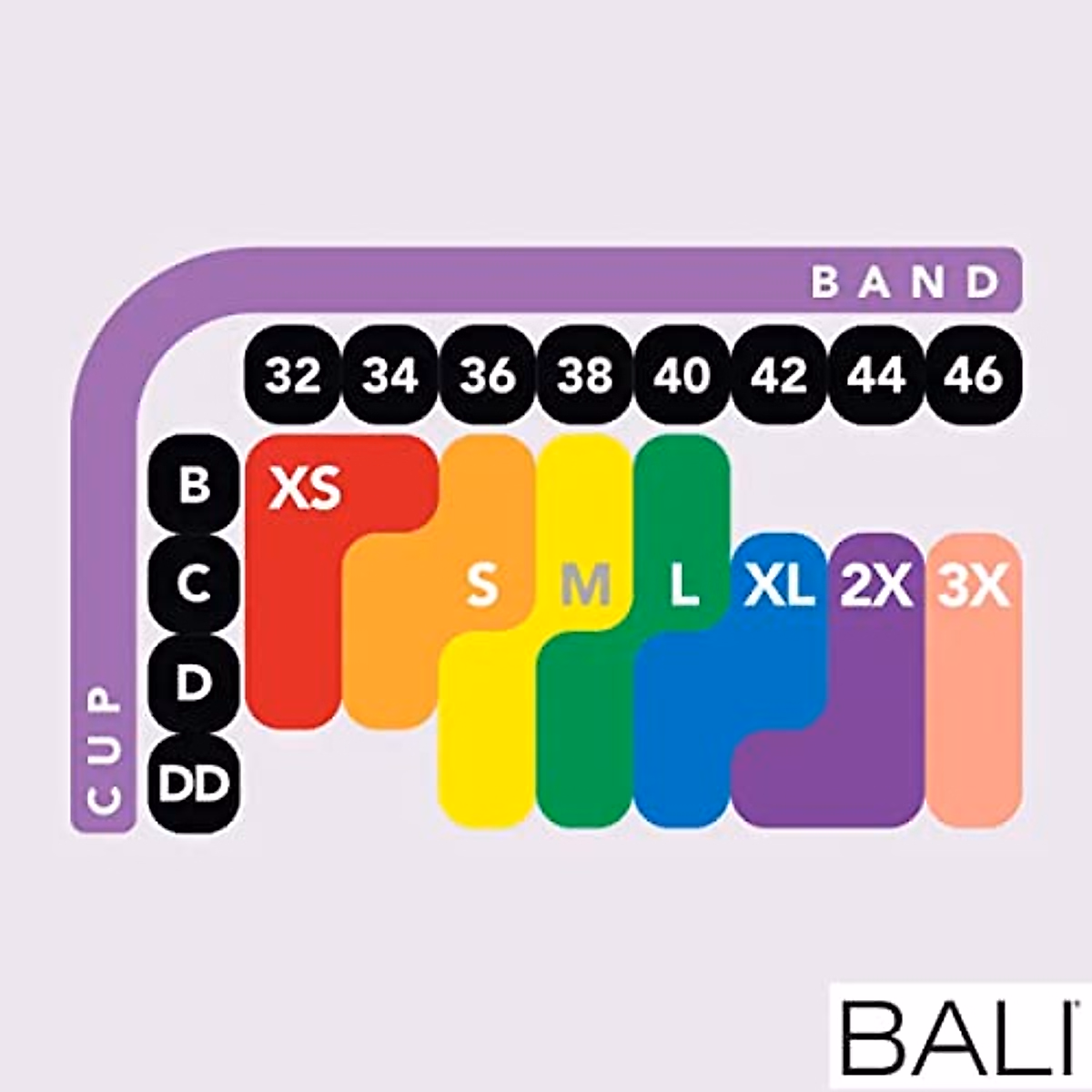 Bali Women's Comfort Revolution Wirefree, Soft Touch Ultimate Wireless Support Bra, White