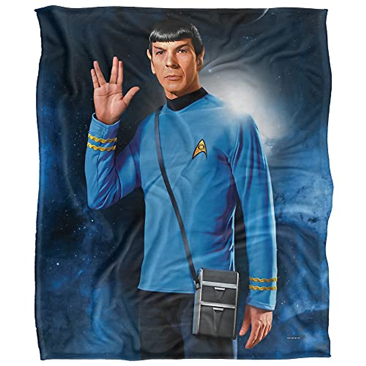 Star Trek Spock Officially Licensed Silky Touch Super Soft Throw Blanket 50" x 60"