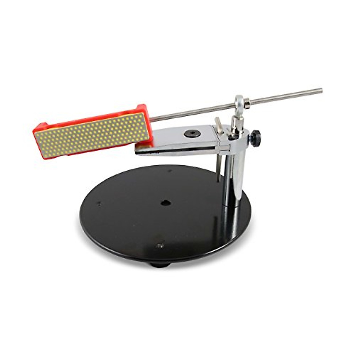 Fino Edge Professional Knife Sharpeners for Kitchen Knives - Diamond - Designed with Tight Clamp, Stable Base - Easy To Assemble with Reference Guide & Instruction Manual