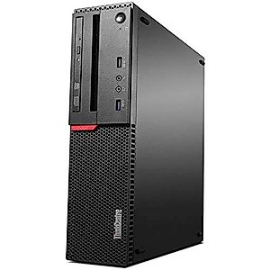 LENOVO THINKCENTRE M700 SFF Business PC, Intel Quad i7-6700 up to 4.0GHz, 16G DDR4, 512G SSD, DVDRW, WiFi, BT 4.0, VGA, DP, Windows 10 64 Bit-Multi Language Supports English/French/Spanish(Renewed)