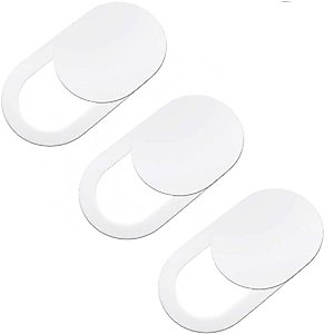 Privacy Camera Cover Security Blocker Webcam Closure for Galaxy A03s - White Compatible with Samsung Galaxy A03s