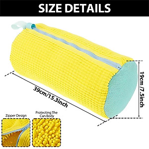 Hiyniaz 2Pcs Shoe Washing Bag for Washing Machine, Laundry Shoe Bag for Washer and Dryer, Reusable Shoe Washing Bag