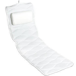 Bath Pillows for Tub Neck and Back Support - Full Body Bath Pillow for Bathtub Premium Comfort for Ultimate Home Spa, Bath Accessories for Women, Self Care Gift Ideas, Pampering and Relaxation Gifts.