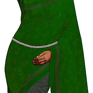 Aheli Tradional Ethnic Kundan Waist Chain Kamar Patta Belly Chain Indian Jewelry for Women