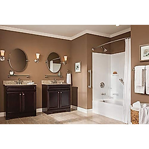 Moen 82910SRN Banbury Posi-Temp Pressure Balanced Tub and Shower Trim, 6.00 x 8.00 x 4.00, Spot Resist Brushed Nickel