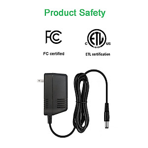 MyVolts 9V Power Supply Adaptor Compatible with/Replacement for Digitech RP355 Effects Processor - US Plug