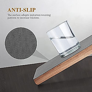 Placemats Set of 4, Placemat with Coasters Heat Stain Scratch Resistant Non-Slip Waterproof Oil-Proof Washable Wipeable Outdoor Indoor for Dining Patio Table Kitchen Decor and Kids(Grey 4)