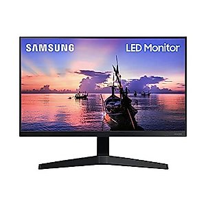SAMSUNG T35F Series 27-Inch FHD 1080p Computer Monitor, 75Hz, IPS Panel, HDMI, VGA (D-Sub), 3-Sided Border-Less, FreeSync (LF27T350FHNXZA)