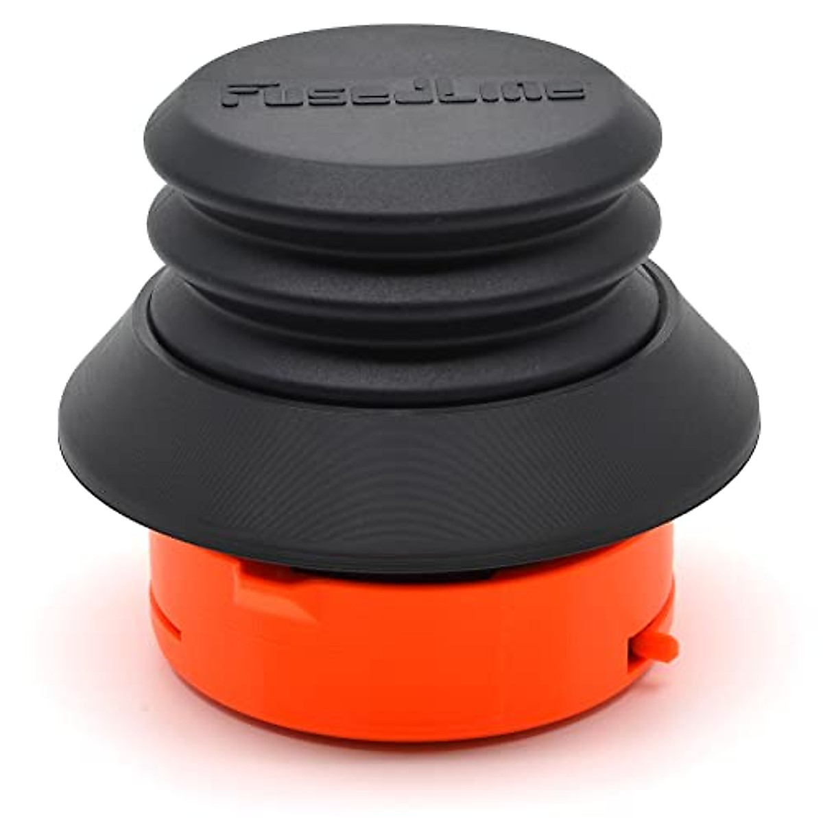 FusedLine Single Dose Hopper with Silicone Bellows and Anti-Popcorning Weight | Compatible with Breville Barista Express, Pro, and Touch | Black