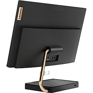 Lenovo 2022 IdeaCentre 5 AIO, 23.8 IPS, FHD, Intel i5-10400T, NO DVD-RW, IR Camera, Win 10 Pro, Black, Wireless Charger, 3 Year onsite (16GB RAM | 256GB SSD)