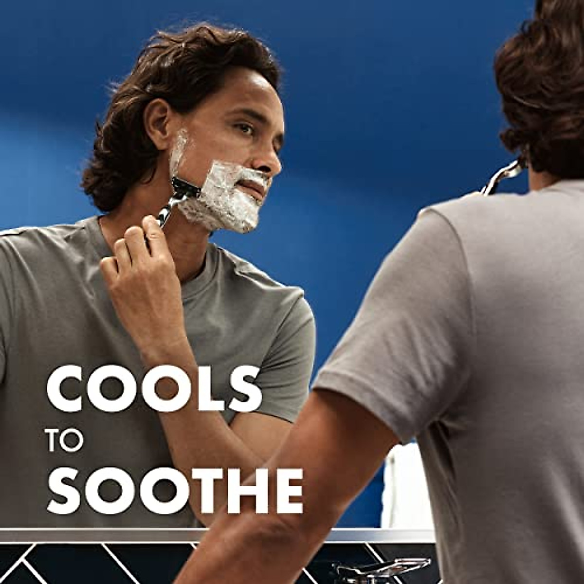 Gillette Series 3X Action Shave Gel, Sensitive Twin Pack (7 Ounce Each)