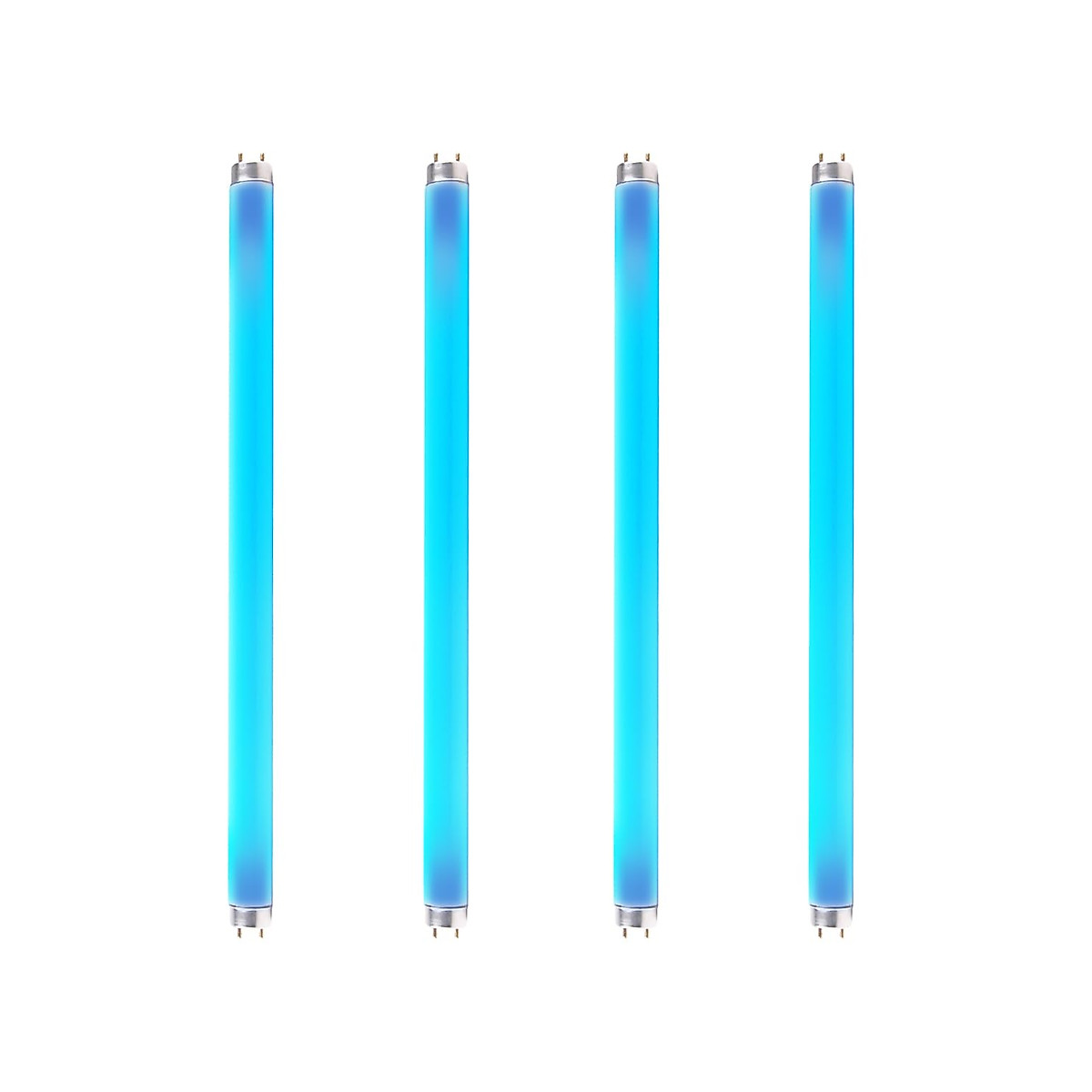 coospider-repta 4 Pack 18 Inch Bug Zapper Replacement Light Bulb 15W for 30W Indoor Bug Zapper, F15T8 BL Black Light Bulbs for Indoor Outdoor Mosquito & Flying Insect Zapper Lamp