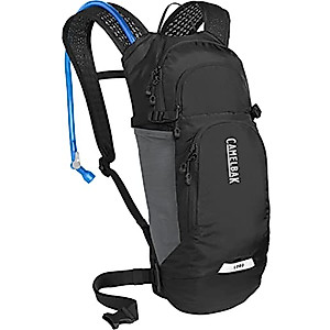CamelBak Lobo 9 Bike Hydration Pack - Helmet Carry - Magnetic Tube Trap- 70oz, Black