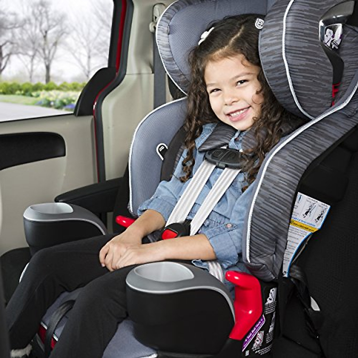 Evenflo Evolve Platinum 3-in-1 Combination Booster Seat, Imagination