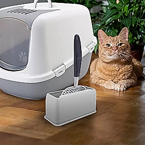 Phooyeejoon Universal Cat Litter Scooper Holder,Durable with Heavy Scoopers Holding Stability,Works with All Metal and Plastic Scoopers(Litter Scoop Not Included)
