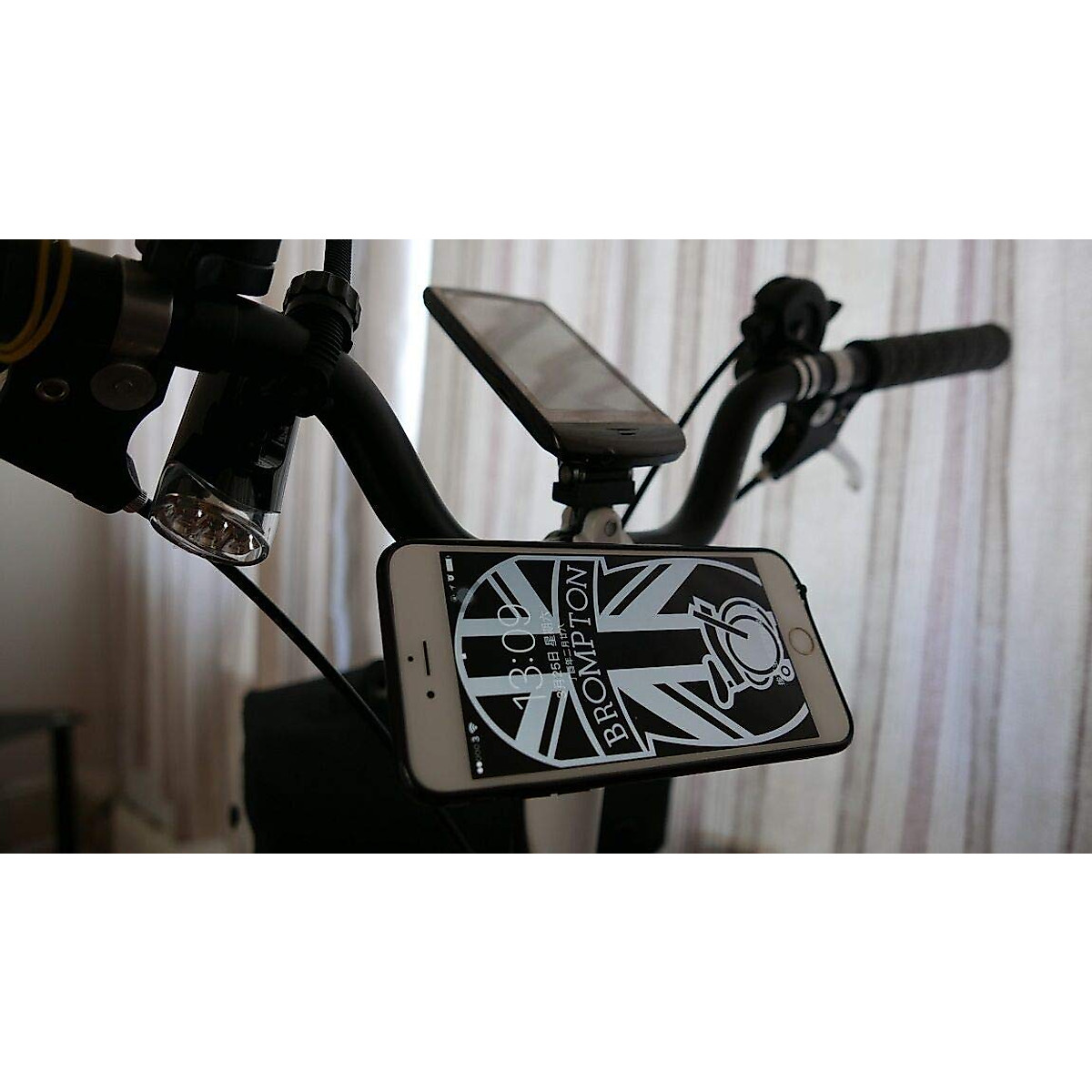 Trigo Stem Phone Mount for Brompton Smartphone Holder Fits Any Phone