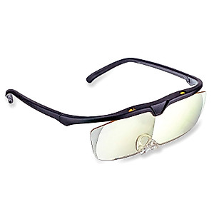 Carson PRO Series 1.8X Power (+3.25 Diopter) Magnifying Hobby Glasses with Protective Case (CP-12)