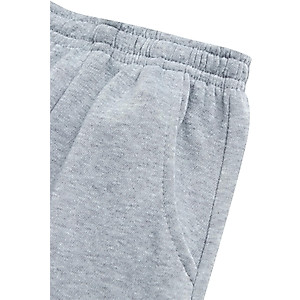 Coney Island Boys Active Tracksuit Set - 2 Piece Fleece Zip Up Hoodie Sweatshirt and Jogger Sweatpants for Boys (Sizes: 5-16), Size 8, Heather Grey