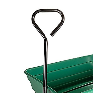 Garden Star 70275 Garden Wagon/Yard Cart with Flat Free Tires, 37" x 20" Poly Tray, 600lb capacity