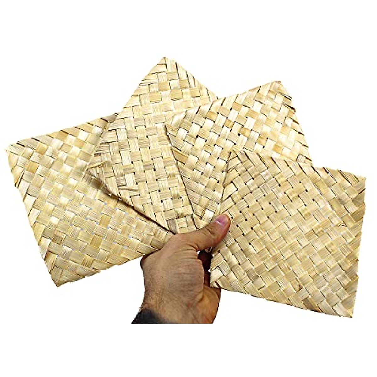 Bonka Bird Toys 3429 Pk4 6-Inch Palm Mat Foot Talon Craft Part Bird Toys