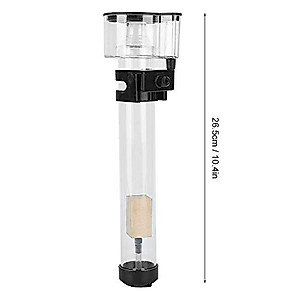Protein Skimmer Aquarium Filters Acrylic Fish Tank Filter Separator with IQ5 Aquarium Filter Accessory