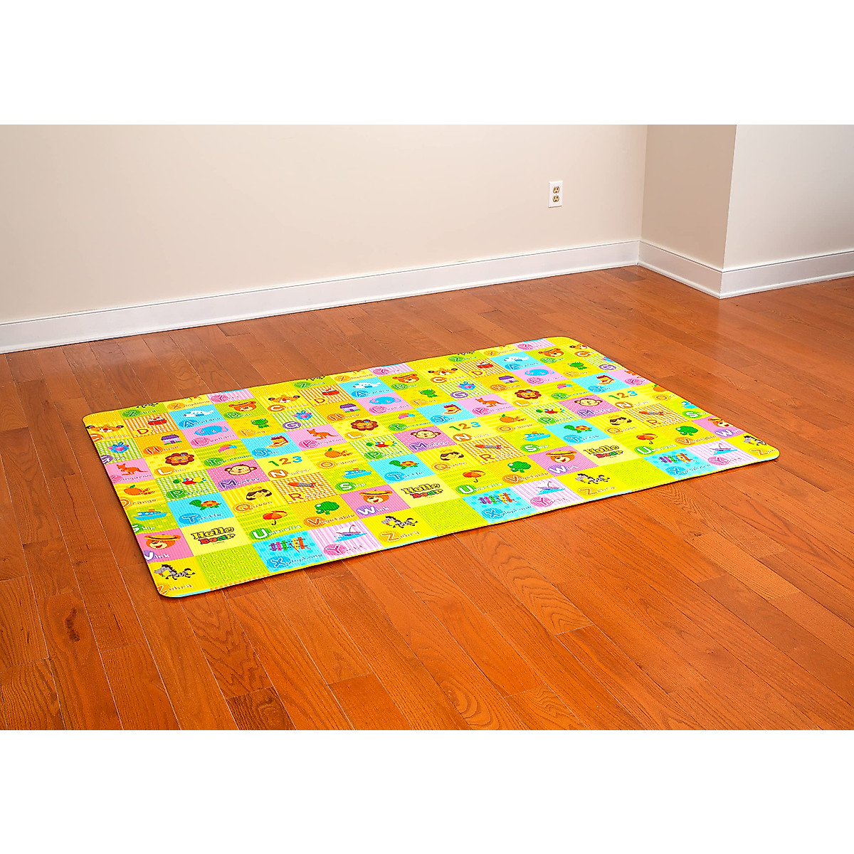 Parklon Baby Soft Play Mat (Hello Bear Smiletown, Large)
