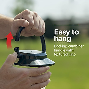 Enbrighten LED Lantern, Green, Battery Operated, 500 Lumens, 180 Hour Runtime, 4D, Bright White Finish, 3 Light Levels, Ideal for Outdoors, Camping, Hurricane, Storm, Tornado & Emergency, 11016