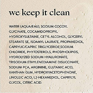 Honest Beauty Calm On Foaming Cream Cleanser | with Hyaluronic Acid + Phytosterols & Phospholipids + Amino Acids | 4 Fl Oz