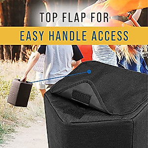 Maplefield Speaker Cover for Bose S1 Pro Bluetooth Speaker System w/Battery - Padded Speaker Case with Handle Flap Protective Travel Speaker Cover for Bose S1 Portable Bluetooth Speaker