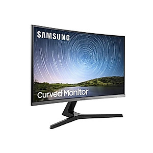 SAMSUNG 32" Class CR50 Curved Full HD Monitor - 60Hz Refresh - 4ms Response Time - LC32R502FHNXZA (Renewed)