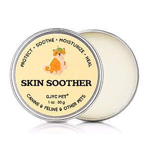 GJYC PET Rapid Healing & Hair Regrowth Dog Skin Soother - 1 oz. Tin - Quick Skin Repair and Hair Recovery
