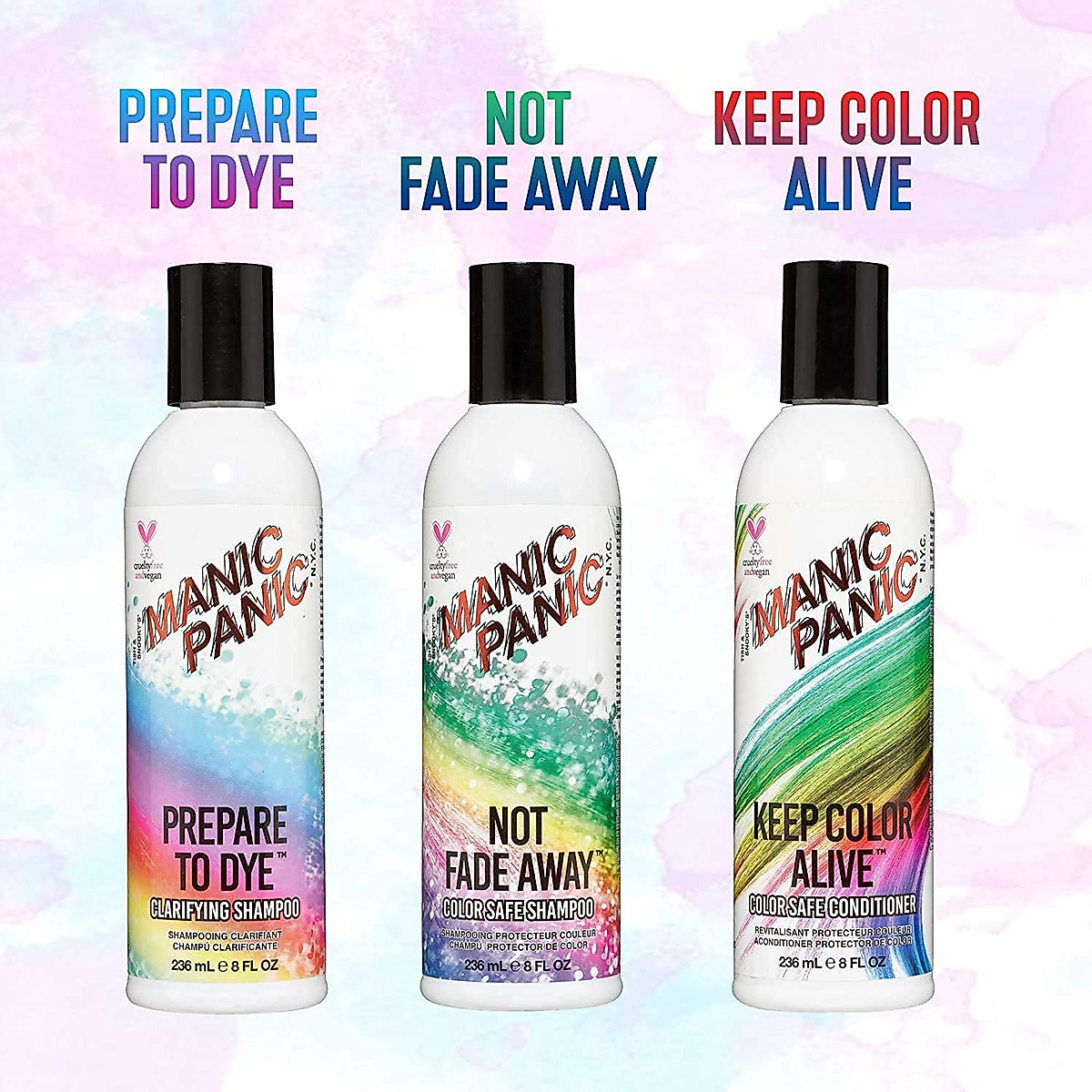 MANIC PANIC Keep Color Alive Conditioner for Color Treated Hair - Sulfate & Paraben Free - Vegan & Cruelty Free Moisturizing & Volumizing Conditioner - Quinoa & Shea Butter Repairs Damaged Hair (8oz)
