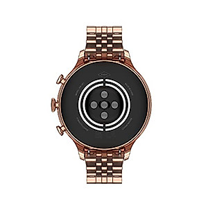 Fossil Women's Gen 6 42mm Stainless Steel Touchscreen Smart Watch, Color: Rose Gold (Model: FTW6077V) (Renewed)