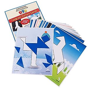 Learning Advantage 8844 Tangrams and Pattern Cards