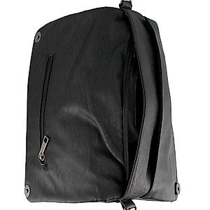 Mellow World Women's Handbags, Rainbow Wristlet BLACK MULTI NS