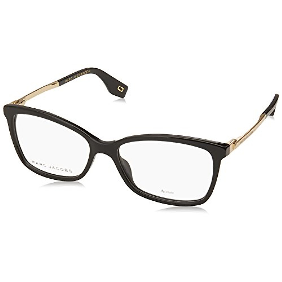 Marc Jacobs frame (MARC-306 807) Acetate - Metal Shiny Black - Light Gold