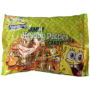 Spongebob Gummy Krabby Patties, 20 Patties Included