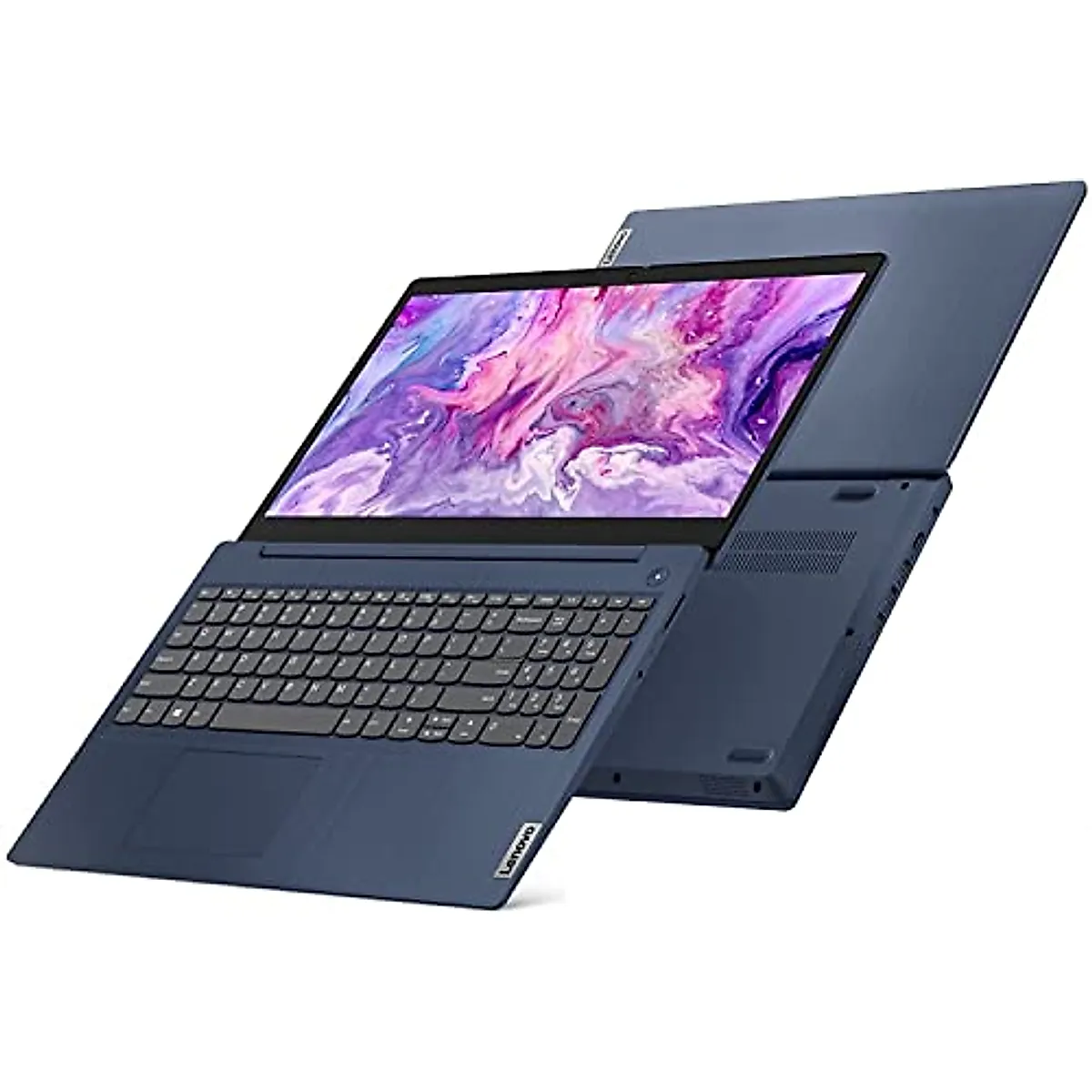 Lenovo IdeaPad 3 Laptop, 15.6" FHD (1920 x 1080) Display, Intel Core i3-1115G4 Dual-Core Processor, 4GB DDR4 RAM, 128GB, Win10, Abyss Blue