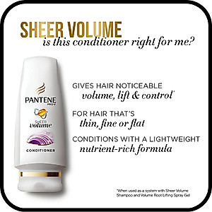 Pantene Pro-V Sheer Volume Conditioner, 28.9 oz